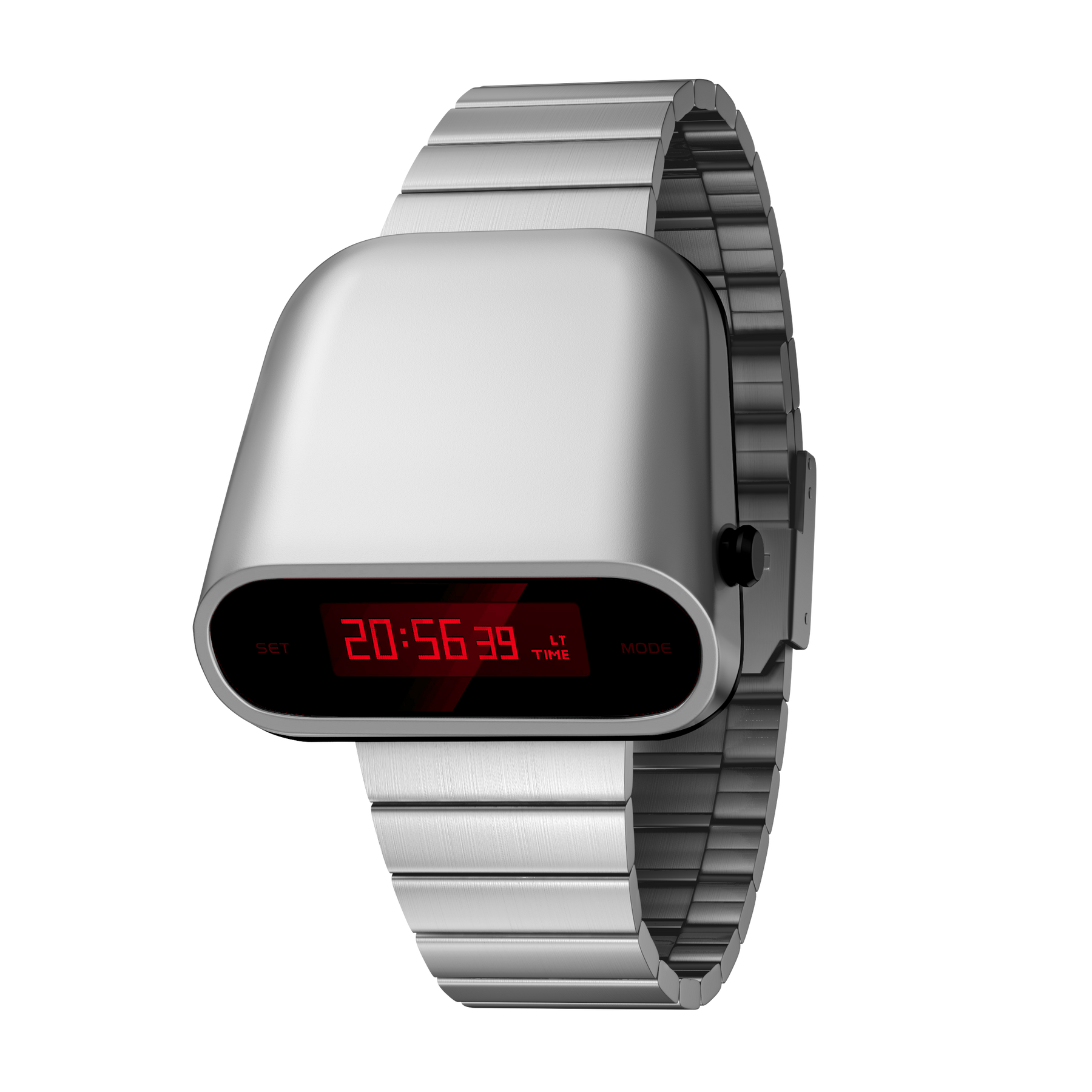 BENLYDESIGN Retro-Futuristic Metal Unique Digital Watch S1000 Series