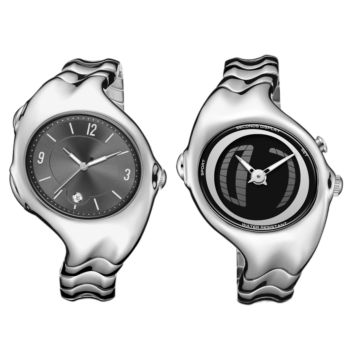 BENLYDESIGN - Unique Metal y2k Watches X5000S-Quartz