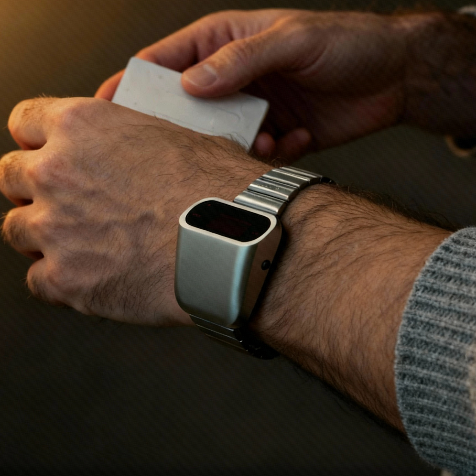 BENLYDESIGN Retro-Futuristic Metal Unique Digital Watch S1000 Series