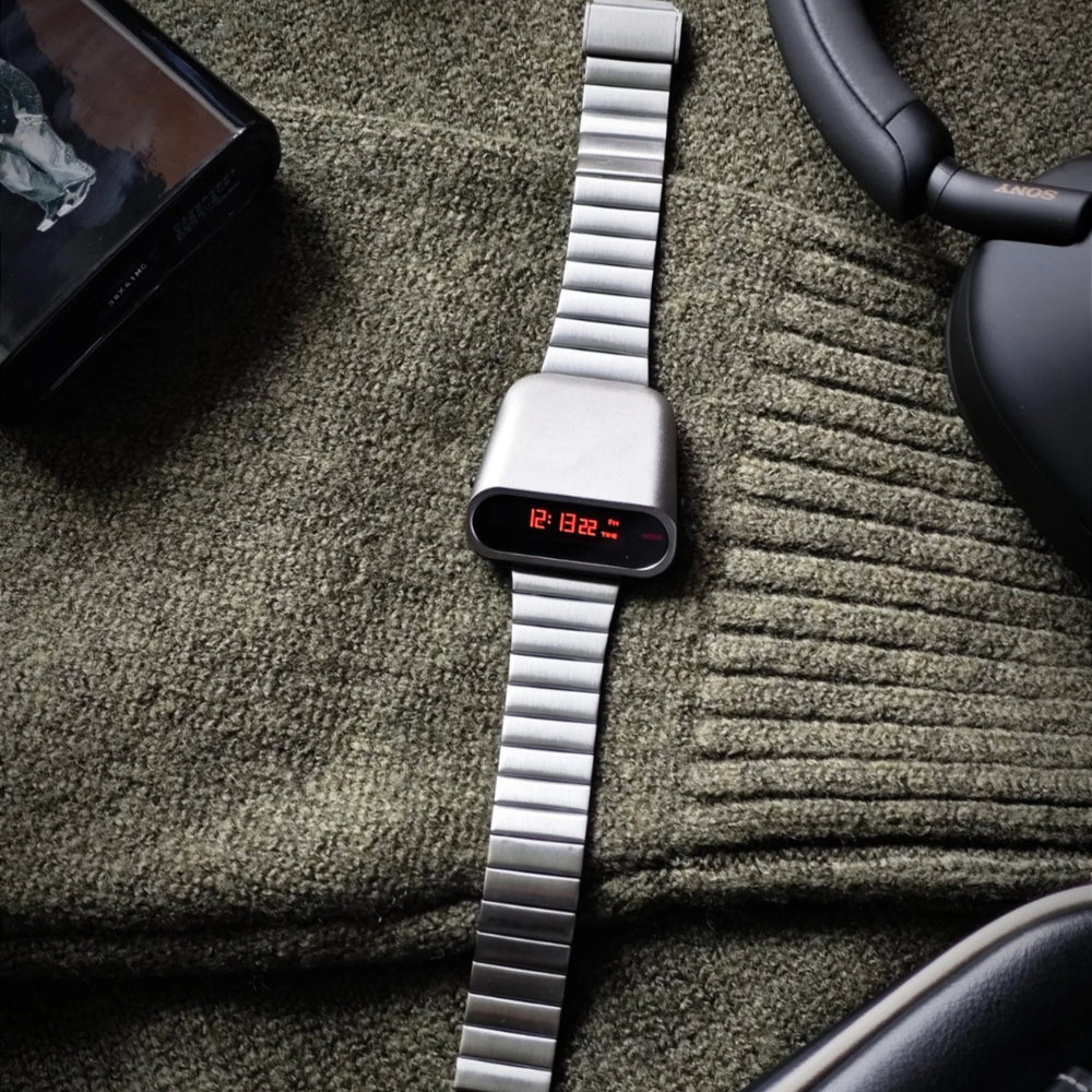 BENLYDESIGN Retro-Futuristic Metal Unique Digital Watch S1000 Series