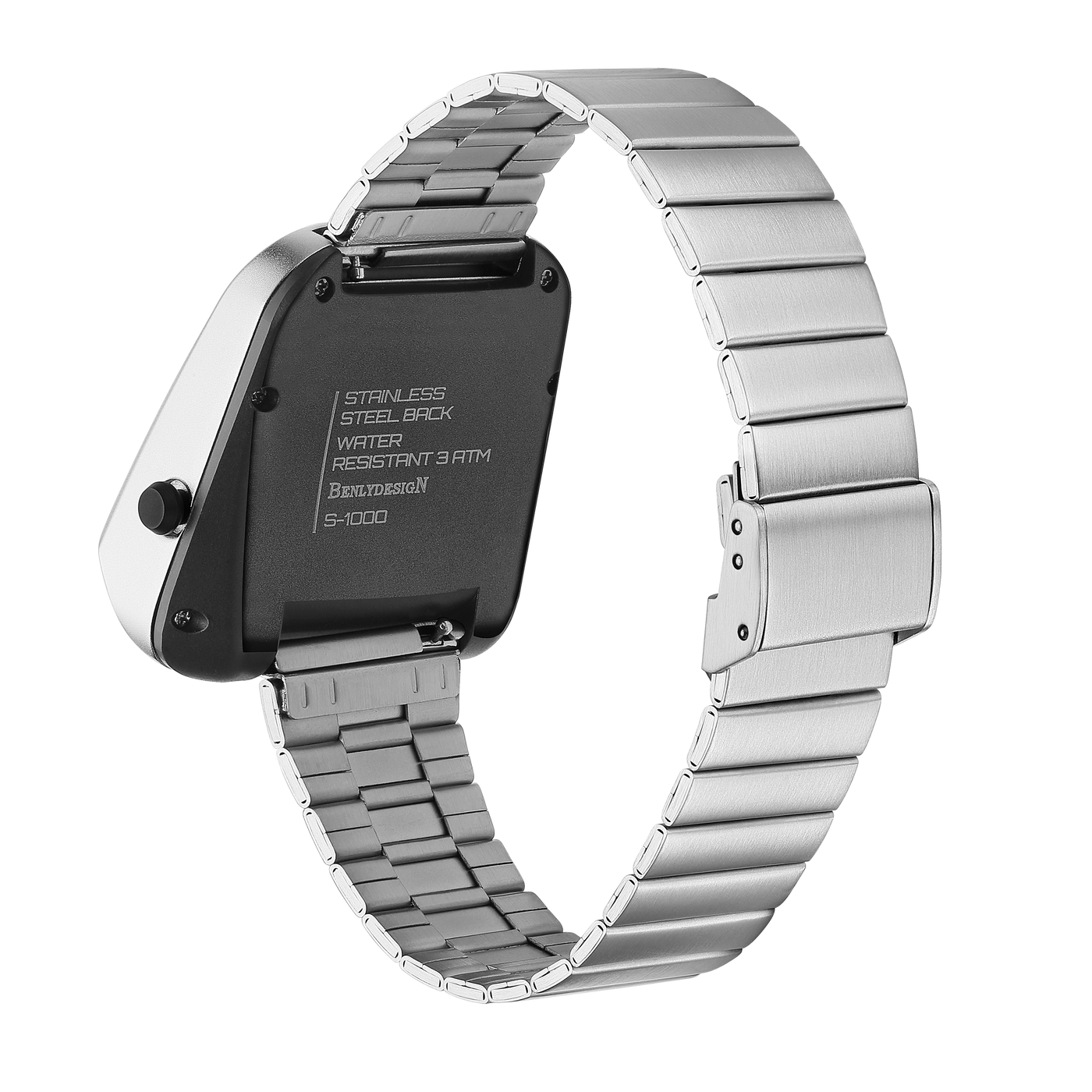 BENLYDESIGN Retro-Futuristic Metal Unique Digital Watch S1000 Series